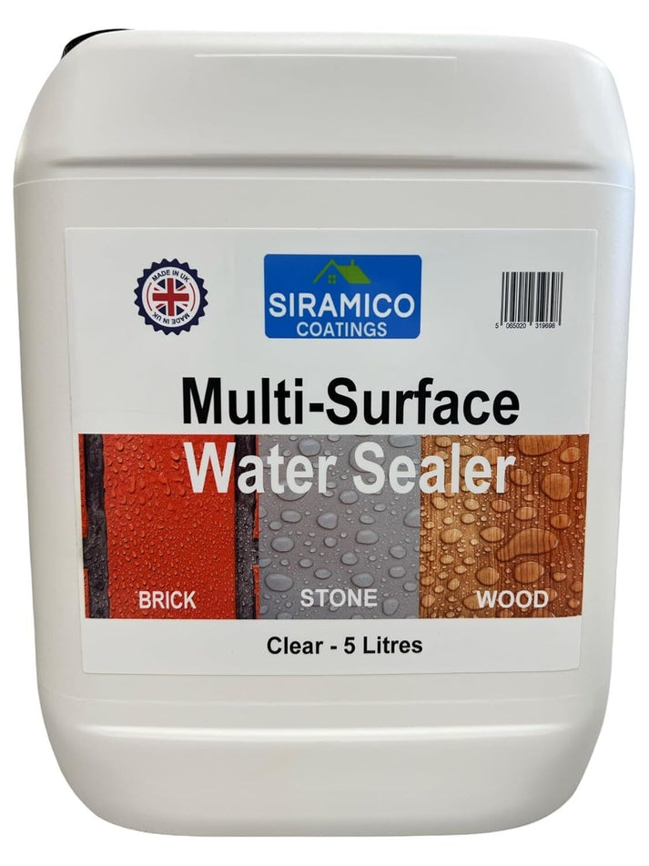 Multi-Surface Water Sealer | Clear Waterproofer | 5 L | Universal Wate ...