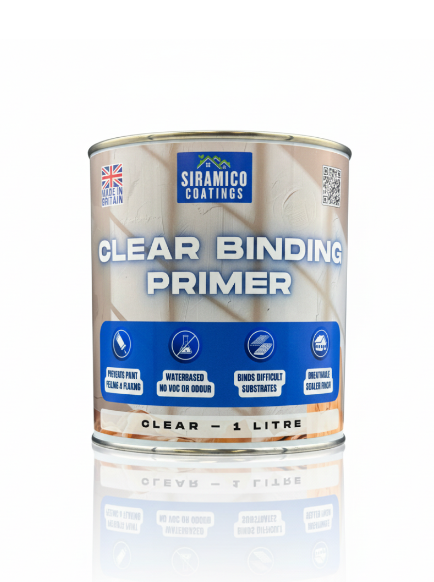 Clear Binding Primer I Water-Based Acrylic Sealer & Surface Stabiliser ...
